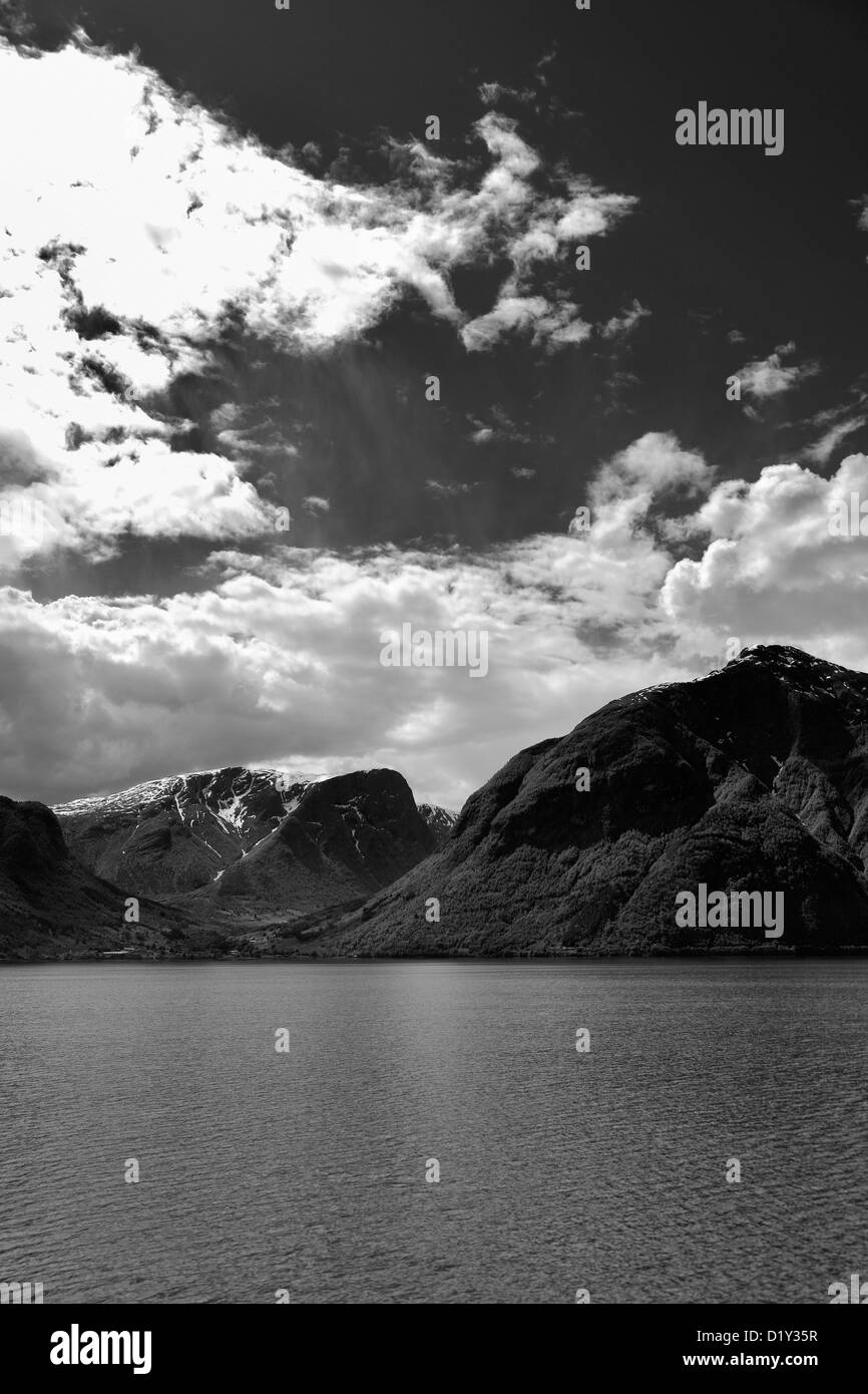 Surrounding towns Black and White Stock Photos & Images - Alamy