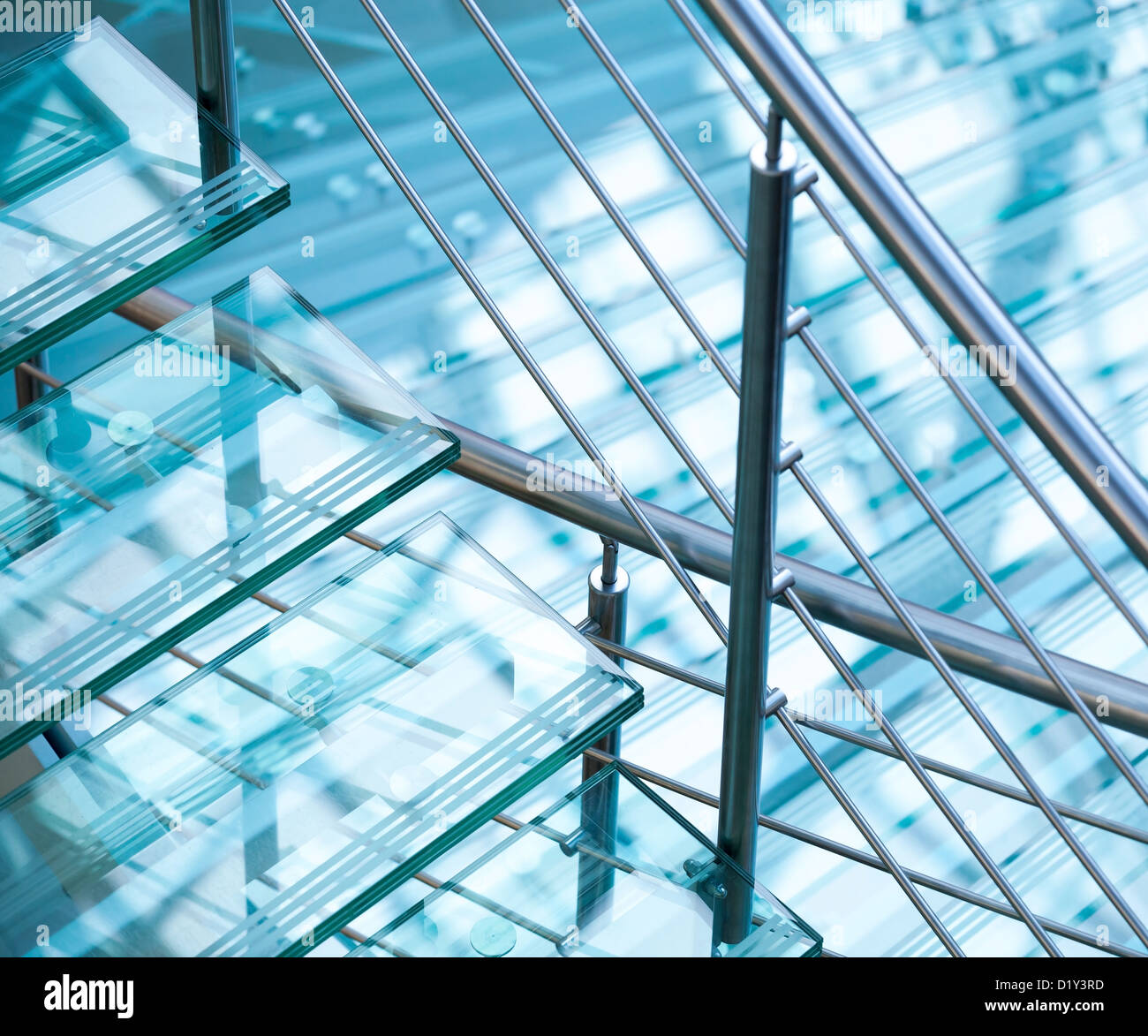 Modern steel railing hi-res stock photography and images - Alamy