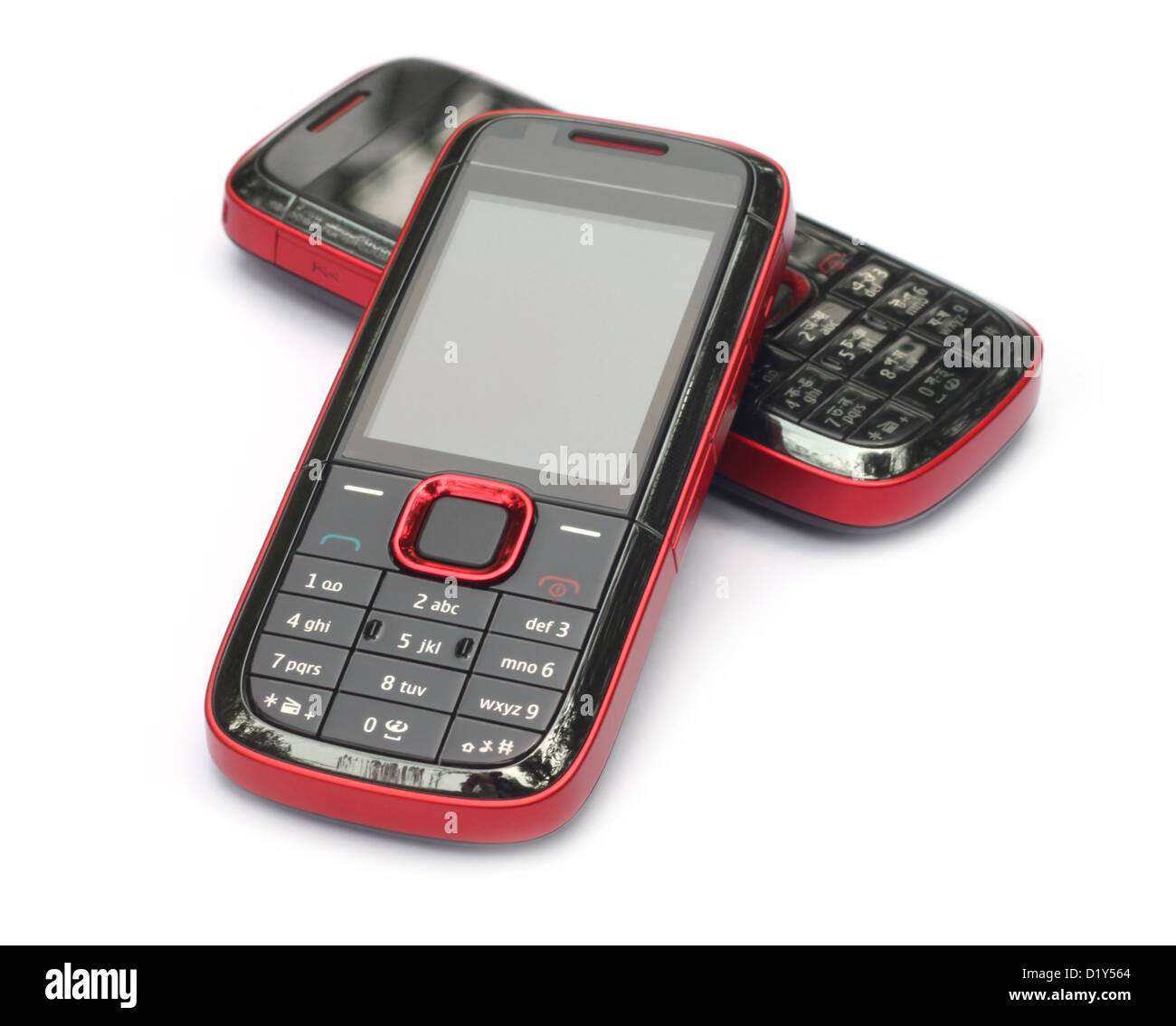 Two cellular phones Stock Photo - Alamy
