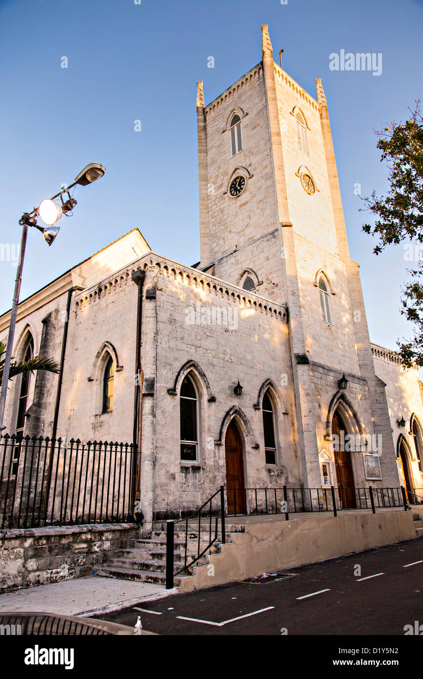 Christ Church Cathedral, Nassau, Bahamas, Caribbean Stock Photo - Alamy