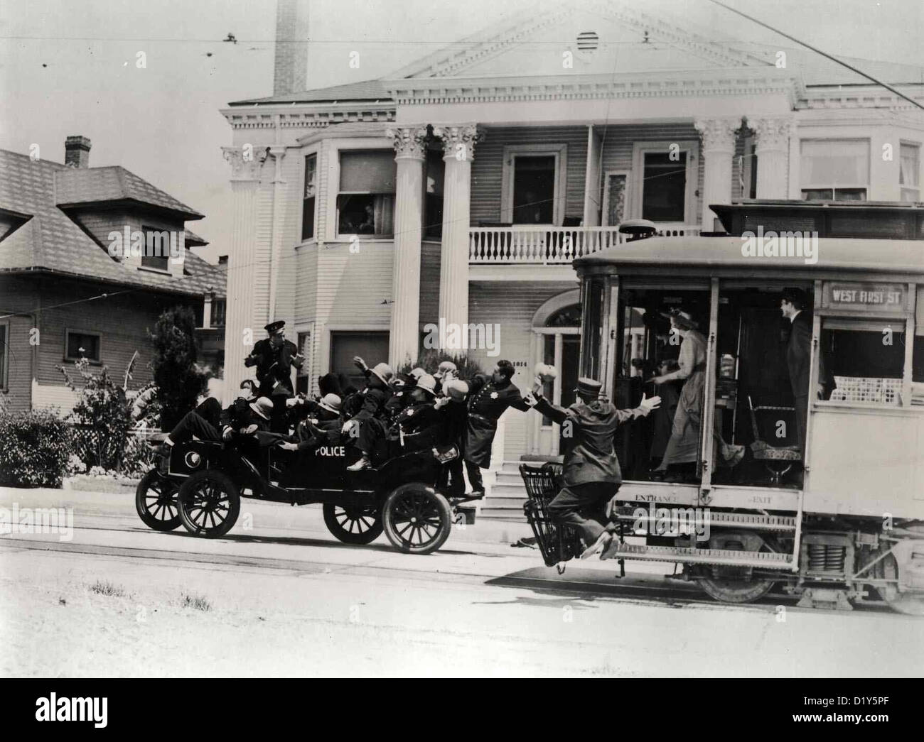 Keystone cops hi-res stock photography and images - Alamy