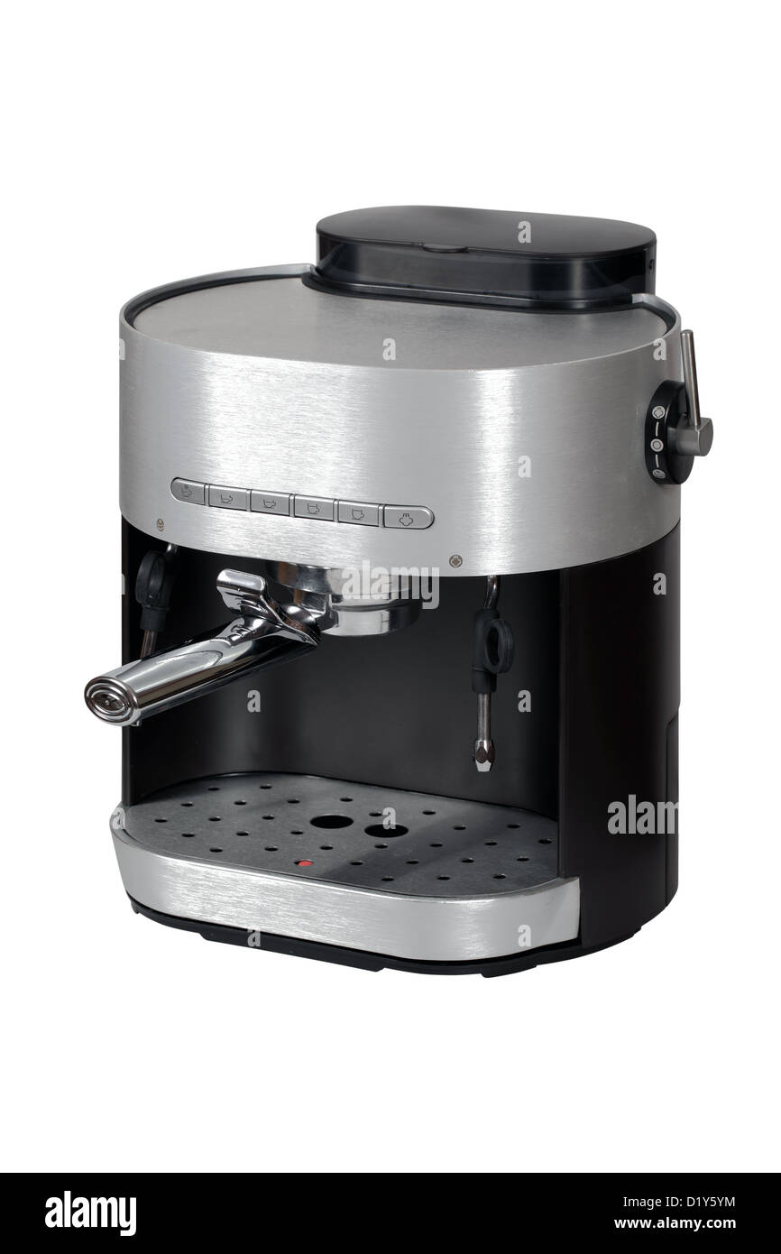 Silver coffee maker hi-res stock photography and images - Alamy