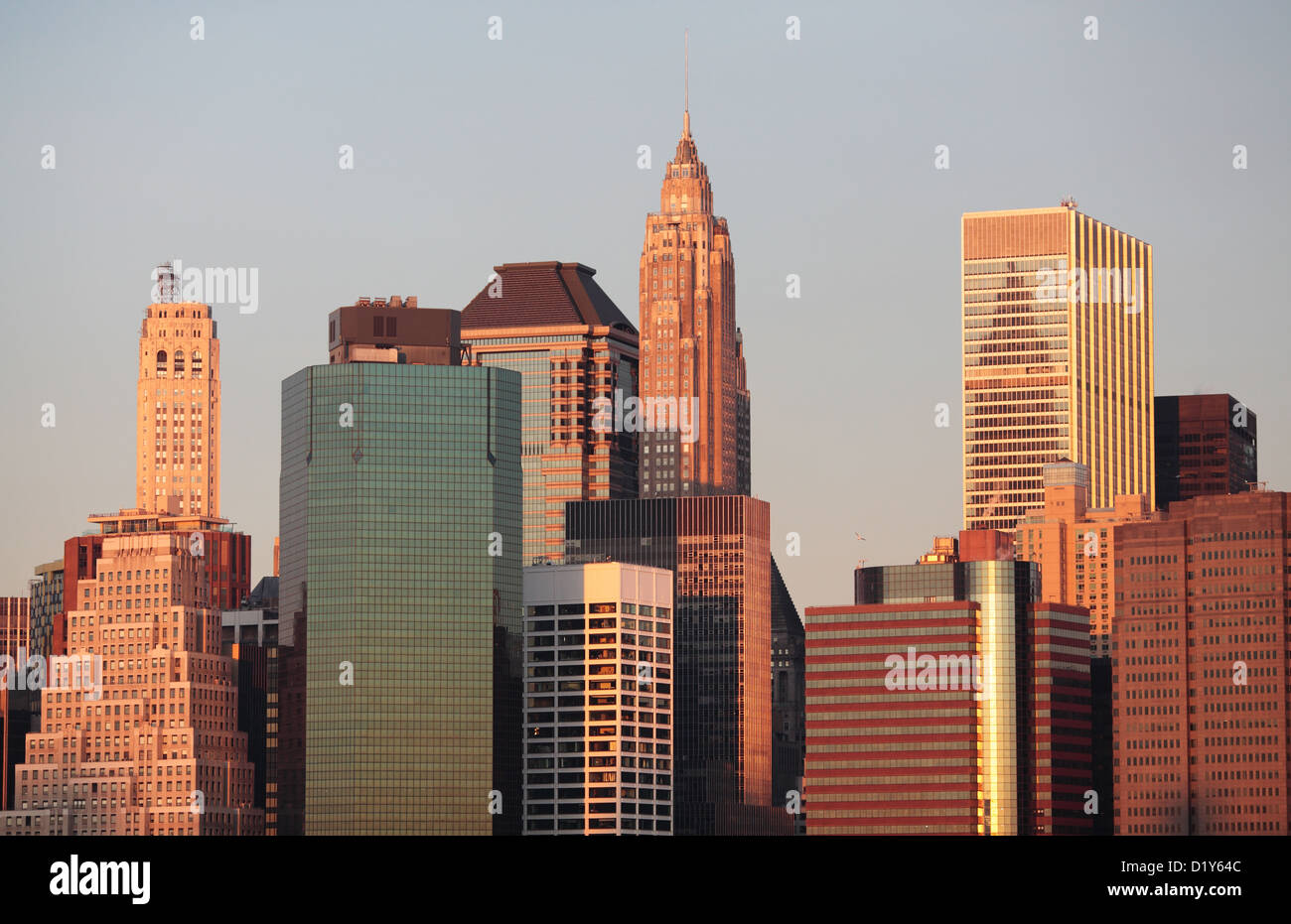Buildings seen from brooklyn bridge hi-res stock photography and images ...