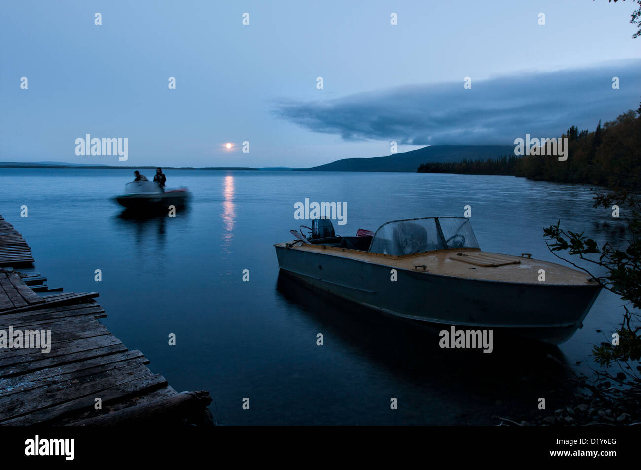 Russian fishing boat hi-res stock photography and images - Alamy