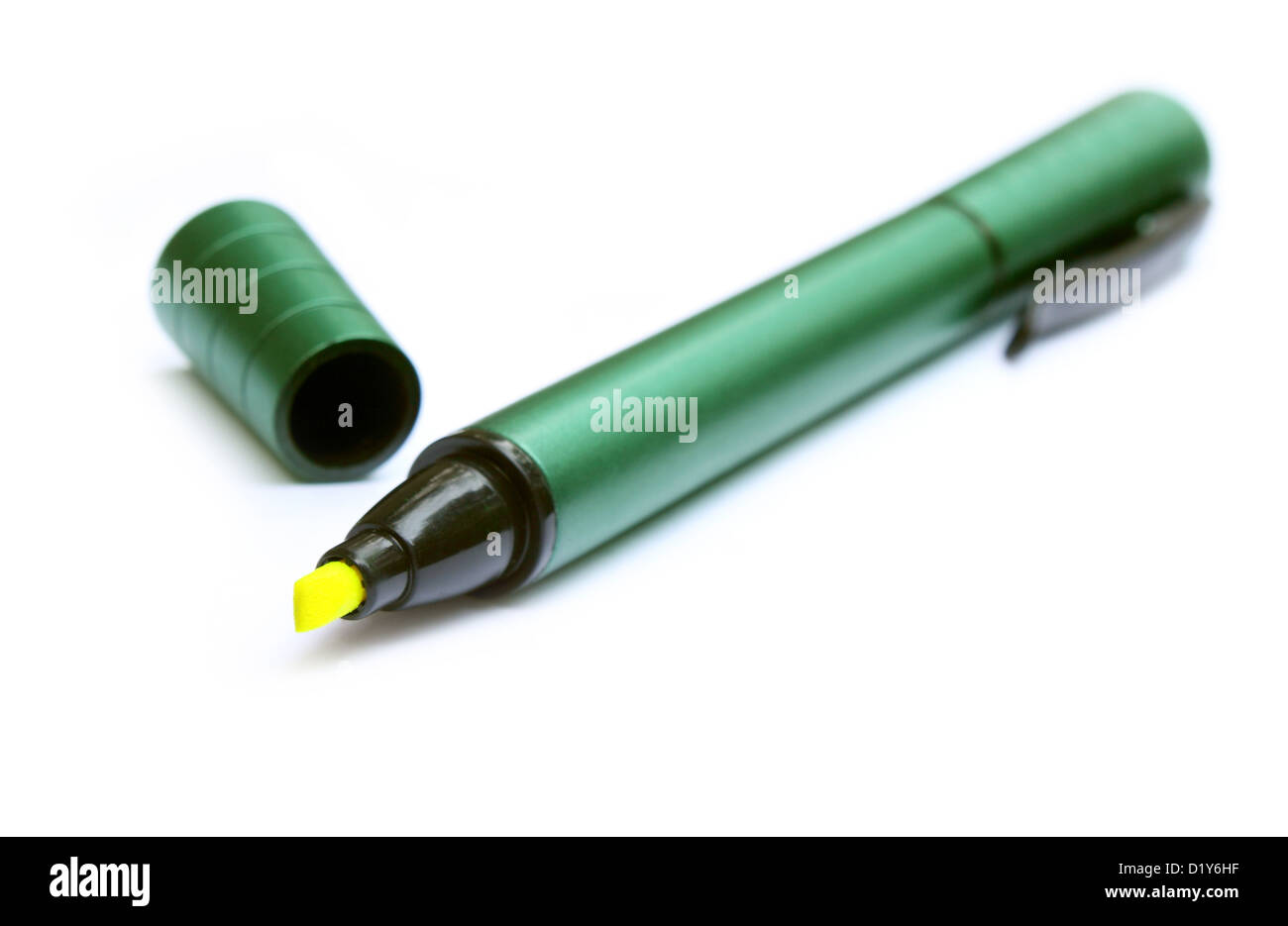Green highlighter coloring background hi-res stock photography and ...