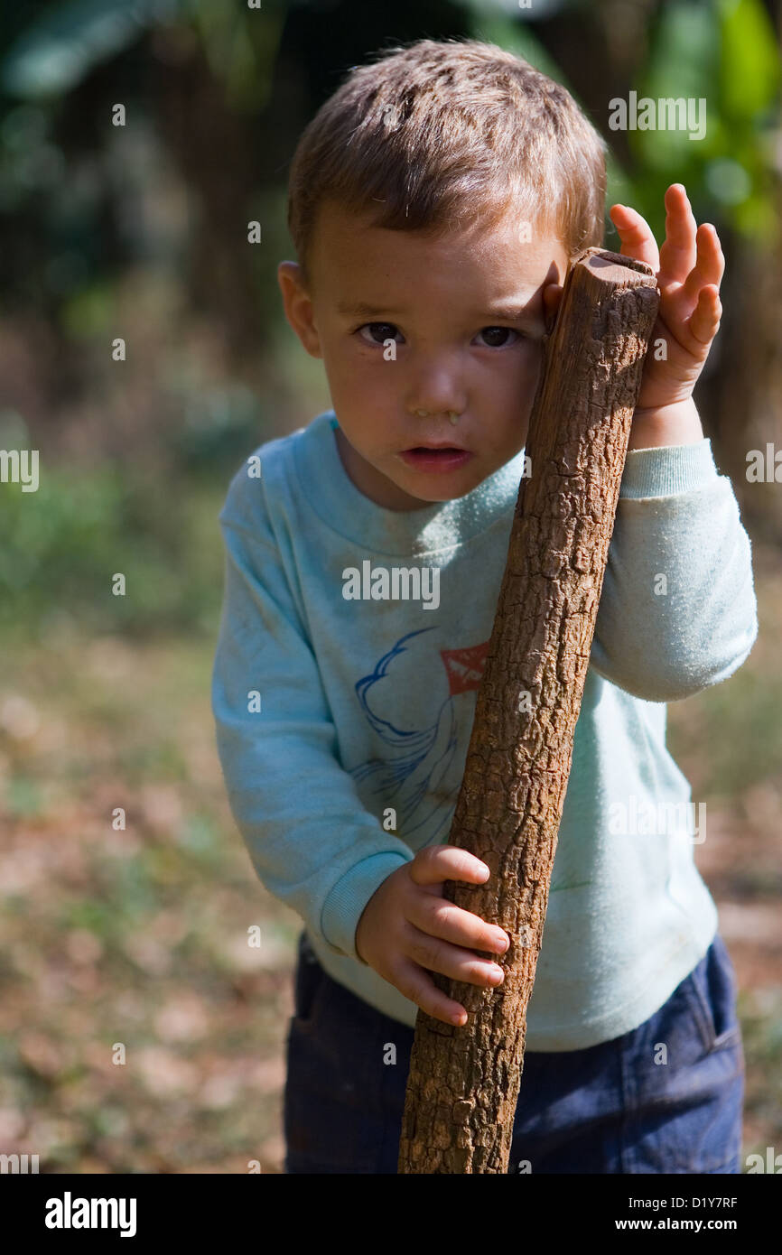 Little boy from Vinales, Cuba Stock Photo - Alamy