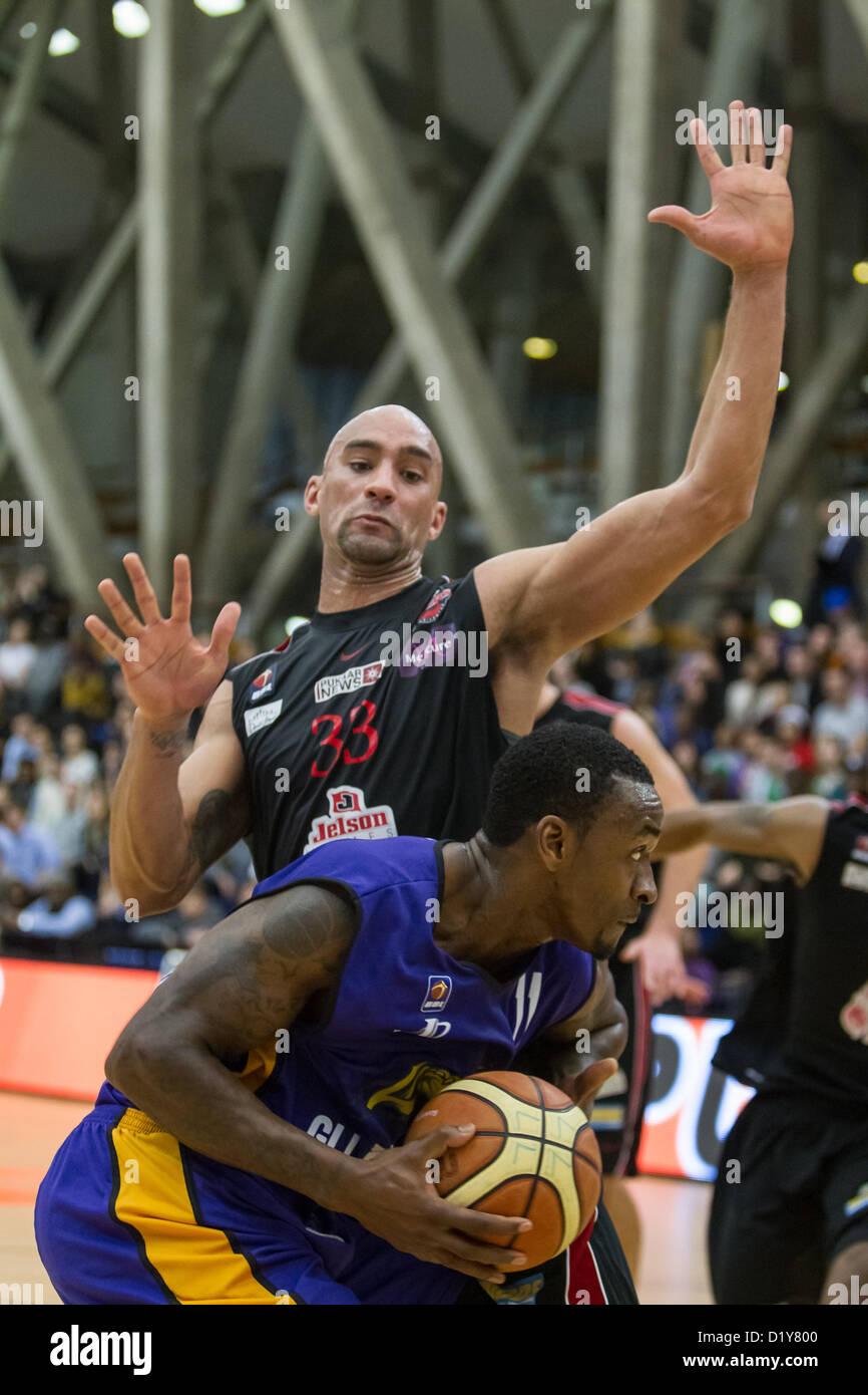 08.01.2013 London, England. London Lions British forward Mike Martin ...