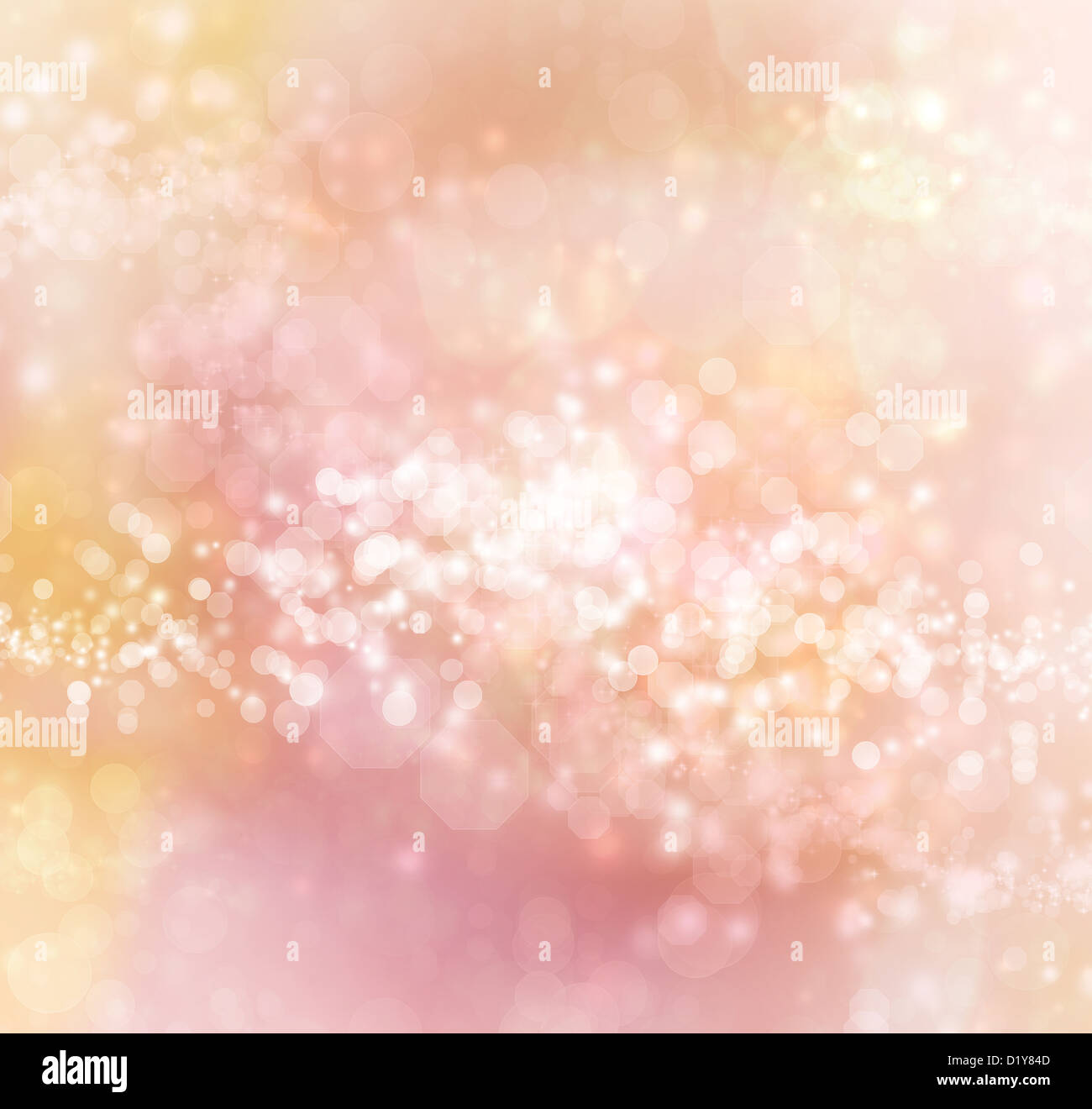 Light Colored Pink - Orange Abstract Lights Background Stock Photo - Alamy
