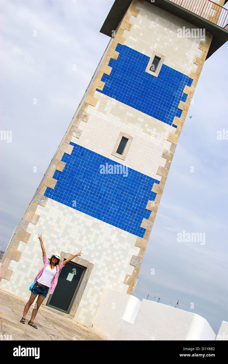 SANTA MARTA LIGHTHOUSE MUSEUM , CASCAIS, PORTUGAL Stock Photo - Alamy