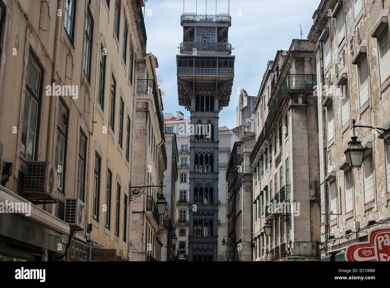 Lisbon Tower Portugal Stock Photo - Alamy