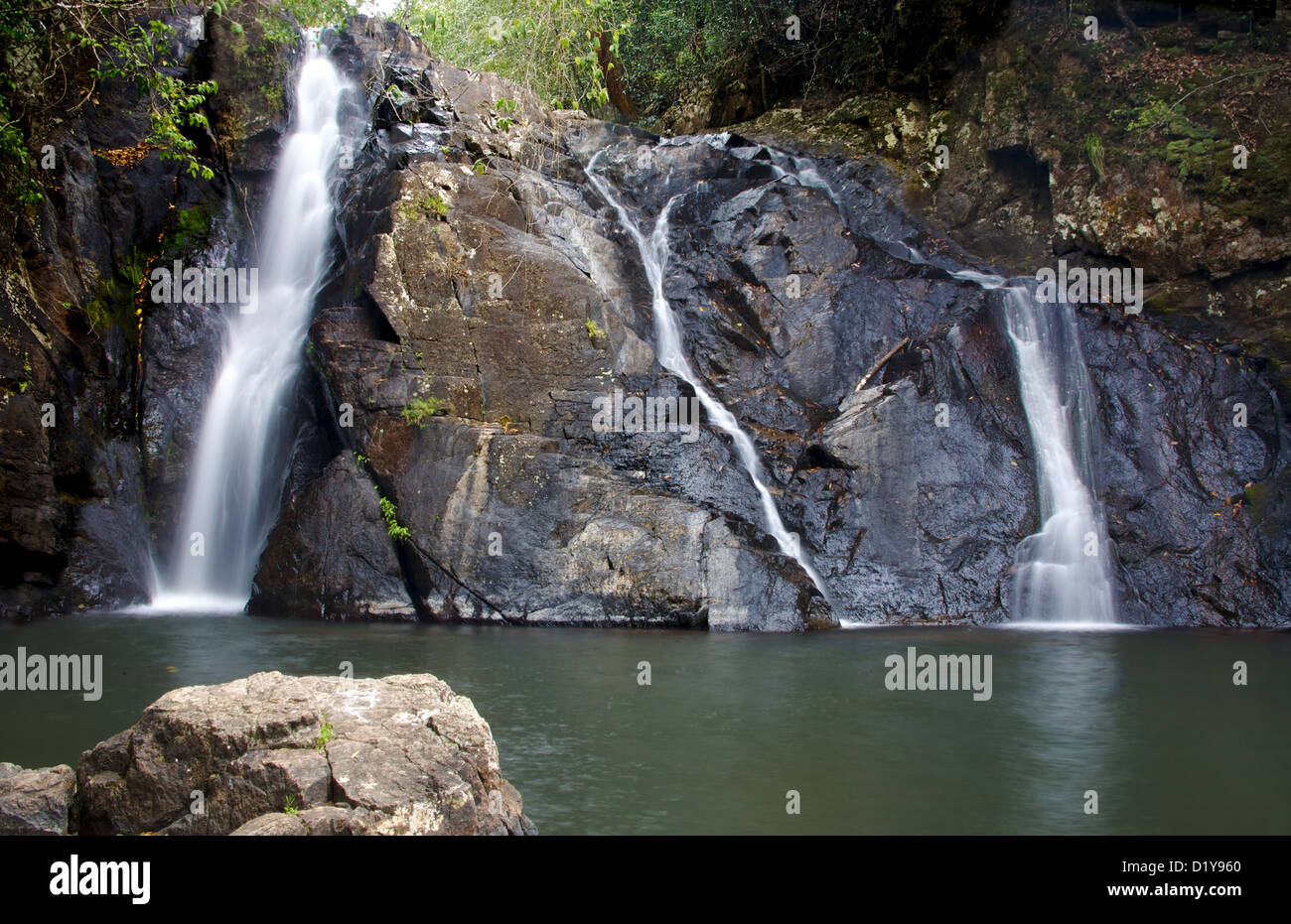 Dinner falls in Hypipamee National Park in far North Queensland Stock ...