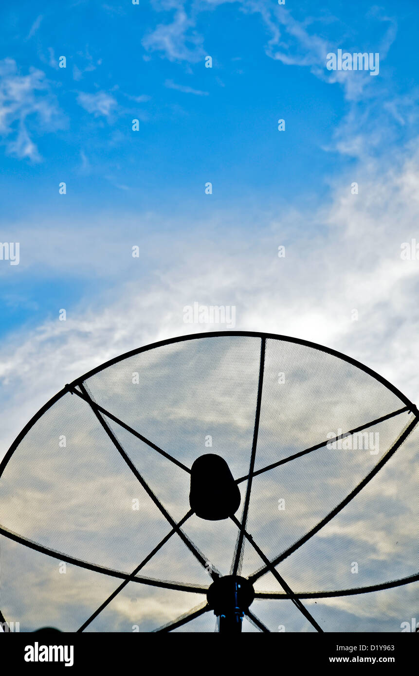 Satellite dish Telecommunications Equipment Stock Photo - Alamy