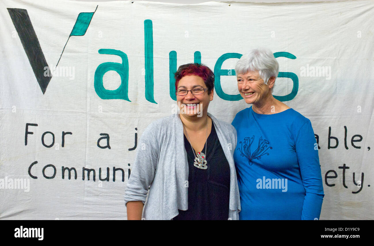 Left with the green party leader hi-res stock photography and images ...