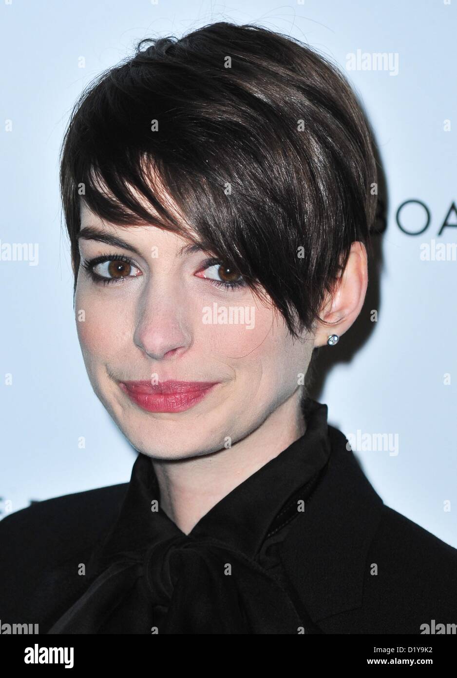 Anne Hathaway at arrivals for National Board Of Review Awards, Cipriani ...