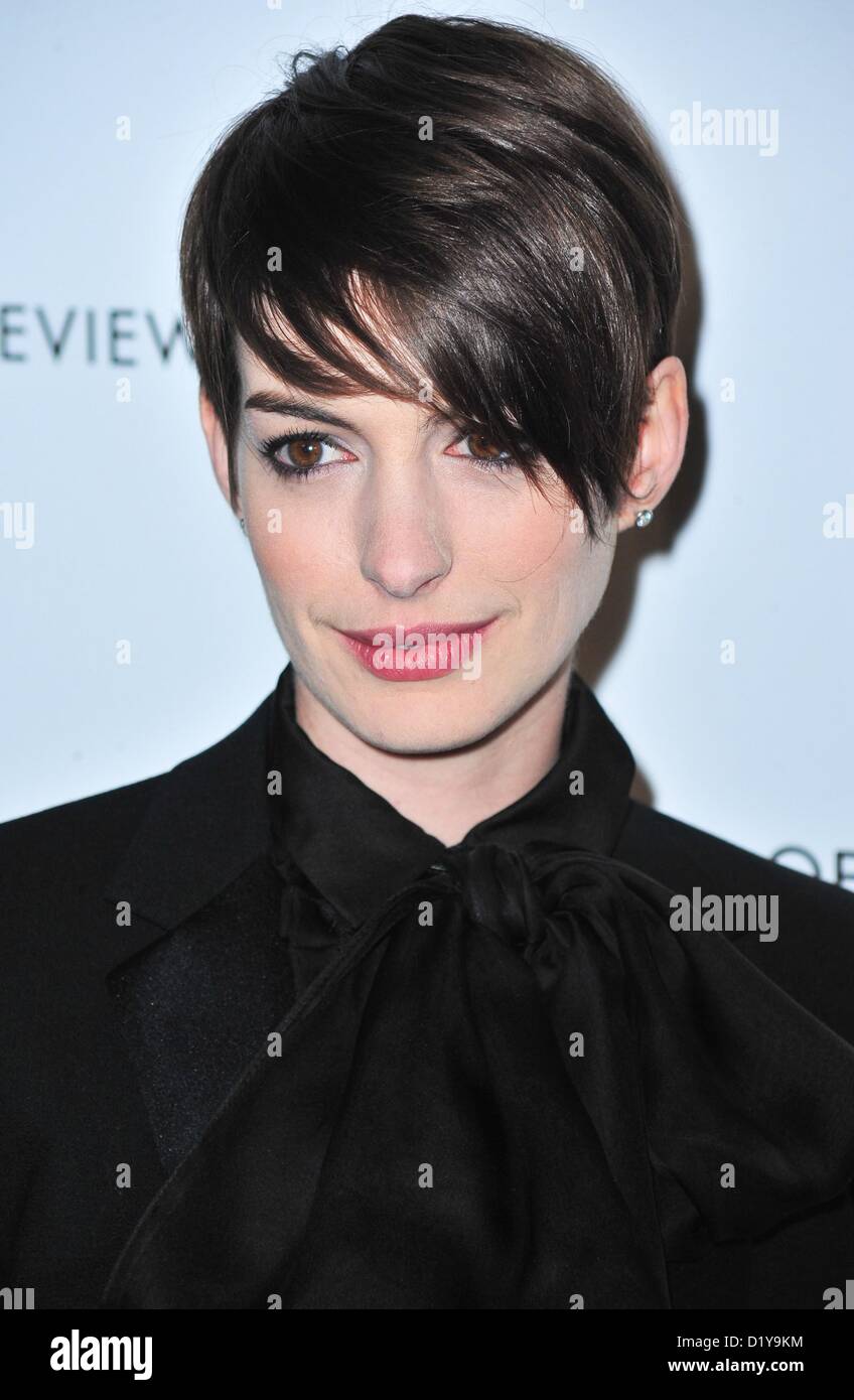 Anne Hathaway at arrivals for National Board Of Review Awards, Cipriani ...