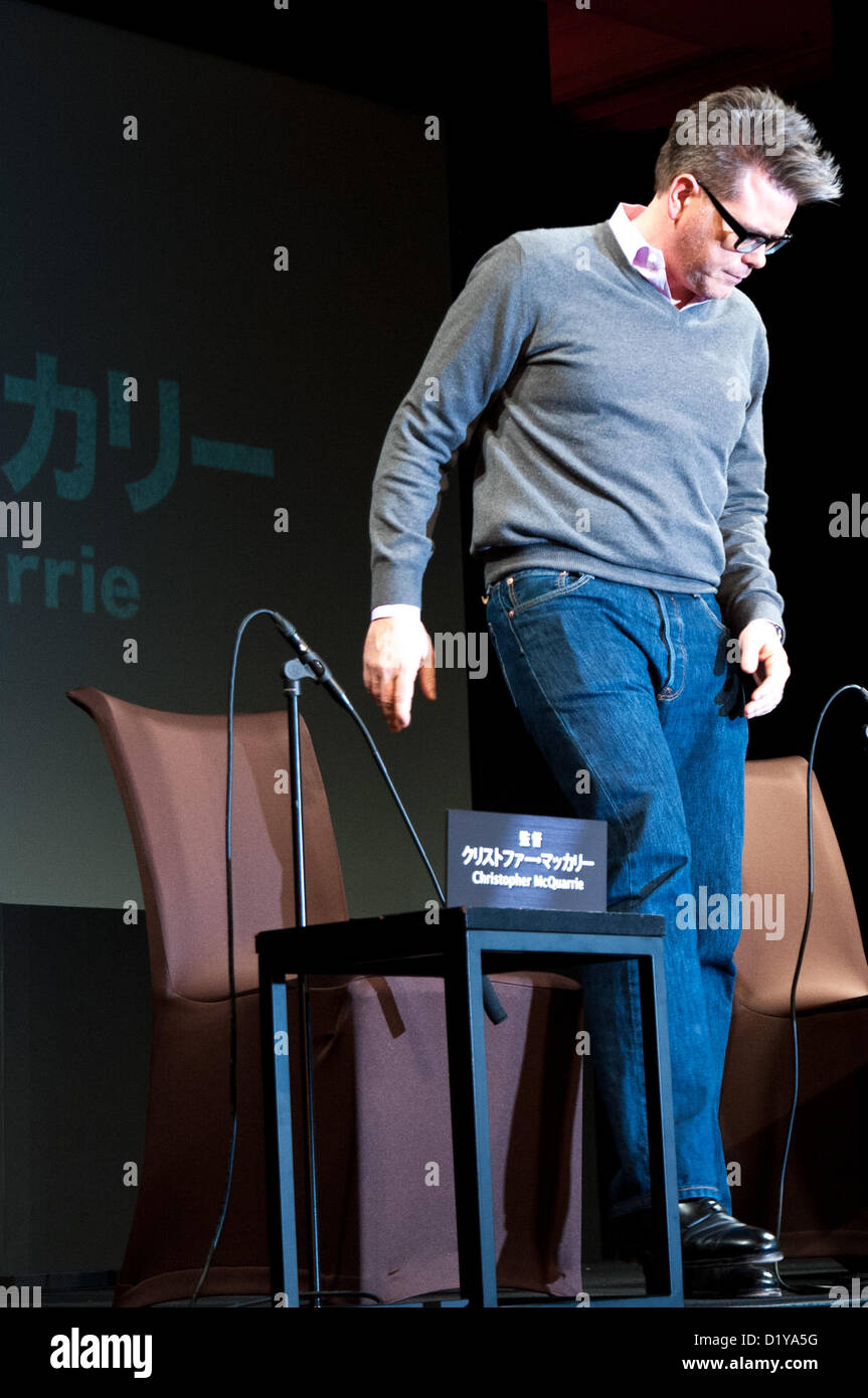 Christopher McQuarrie, Jan 09, 2013 : 2013, January 9th, Tokyo, Japan ...