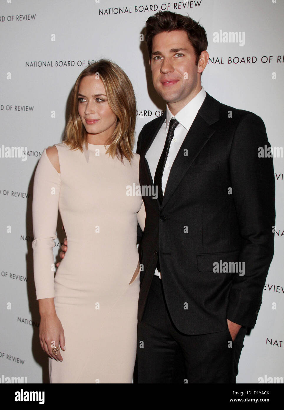 Jan. 8, 2013 - New York, New York, U.S. - Actress EMILY BLUNT and actor ...
