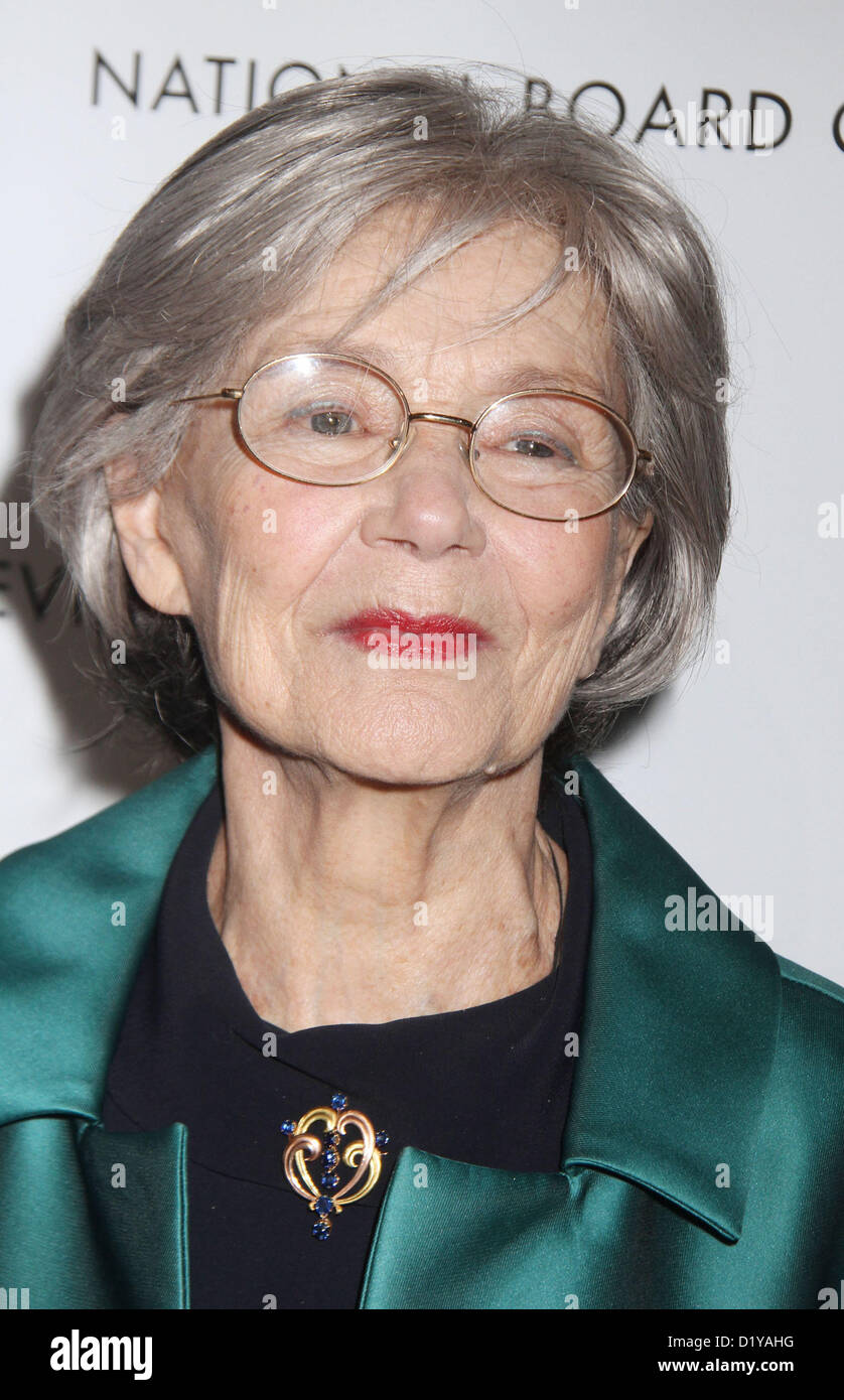 Jan. 8, 2013 - New York, New York, U.S. - Actress EMMANUELLE RIVA ...