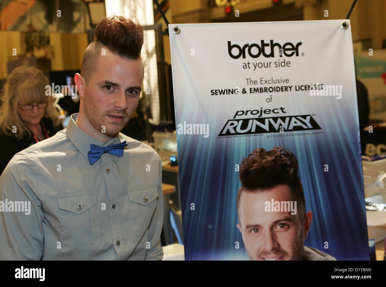 Anthony Ryan Auld inside for Celebrity Candids at Consumer Electronics ...