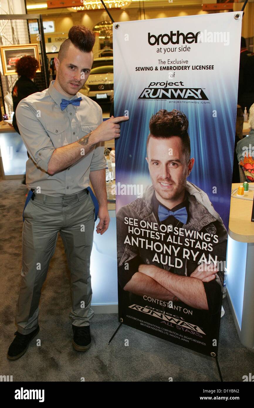 Anthony Ryan Auld inside for Celebrity Candids at Consumer Electronics ...