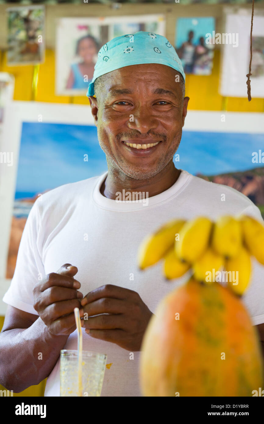 Seychelles man hi-res stock photography and images - Alamy
