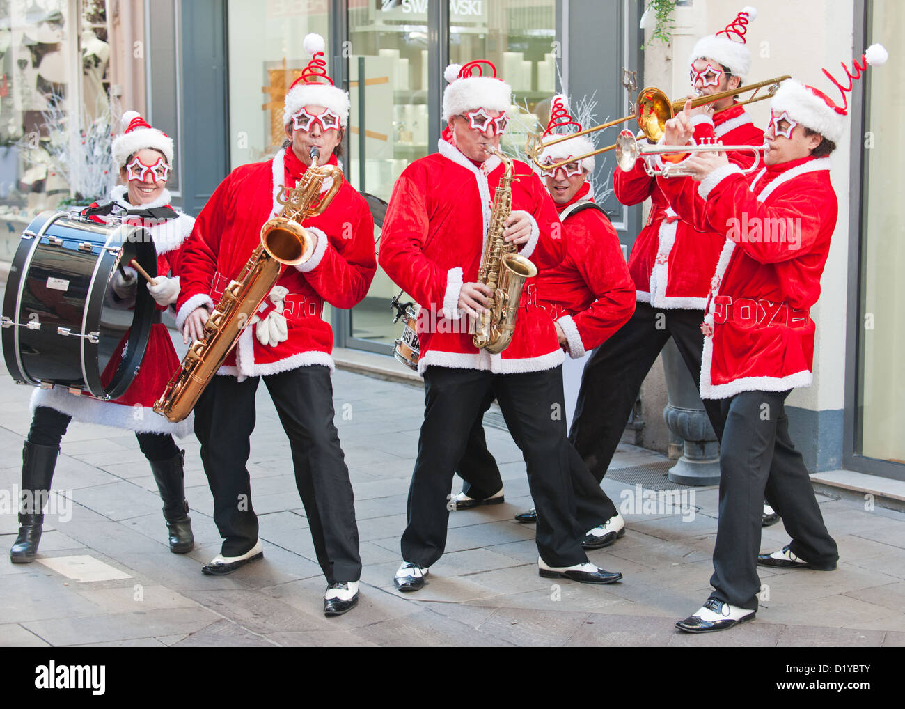 A Christmas band celebrating the season and spreading joy through the ...