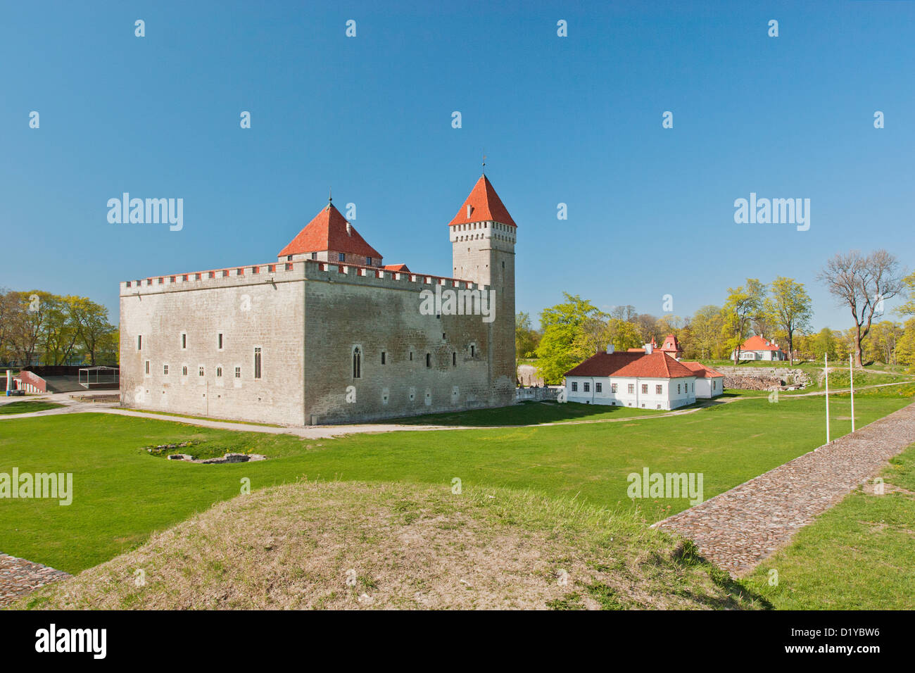 Kuressaare Castle in Saaremaa, Estonia Stock Photo - Alamy