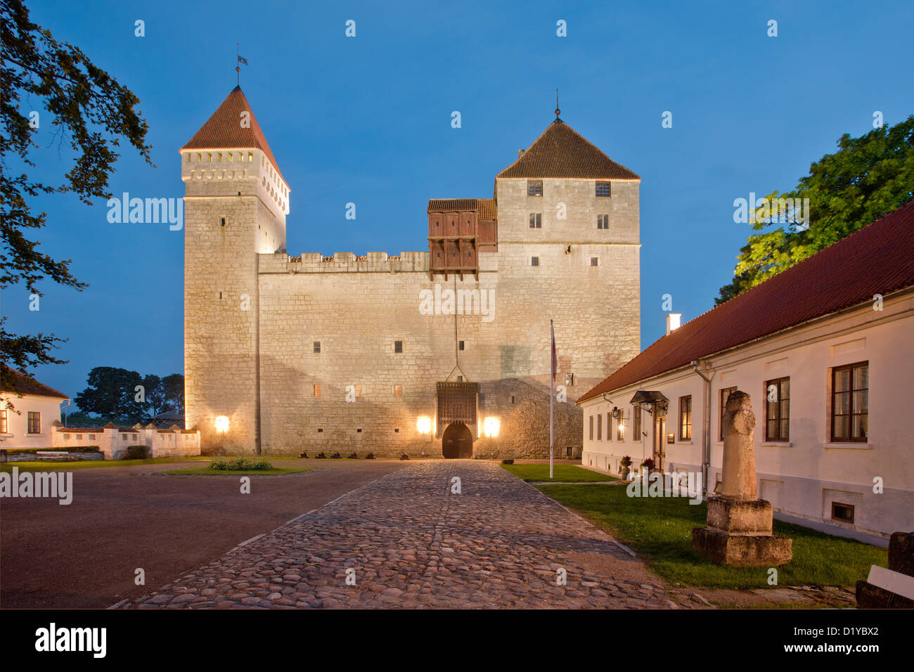 Bishop castle in kuressaare saaremaa hi-res stock photography and ...