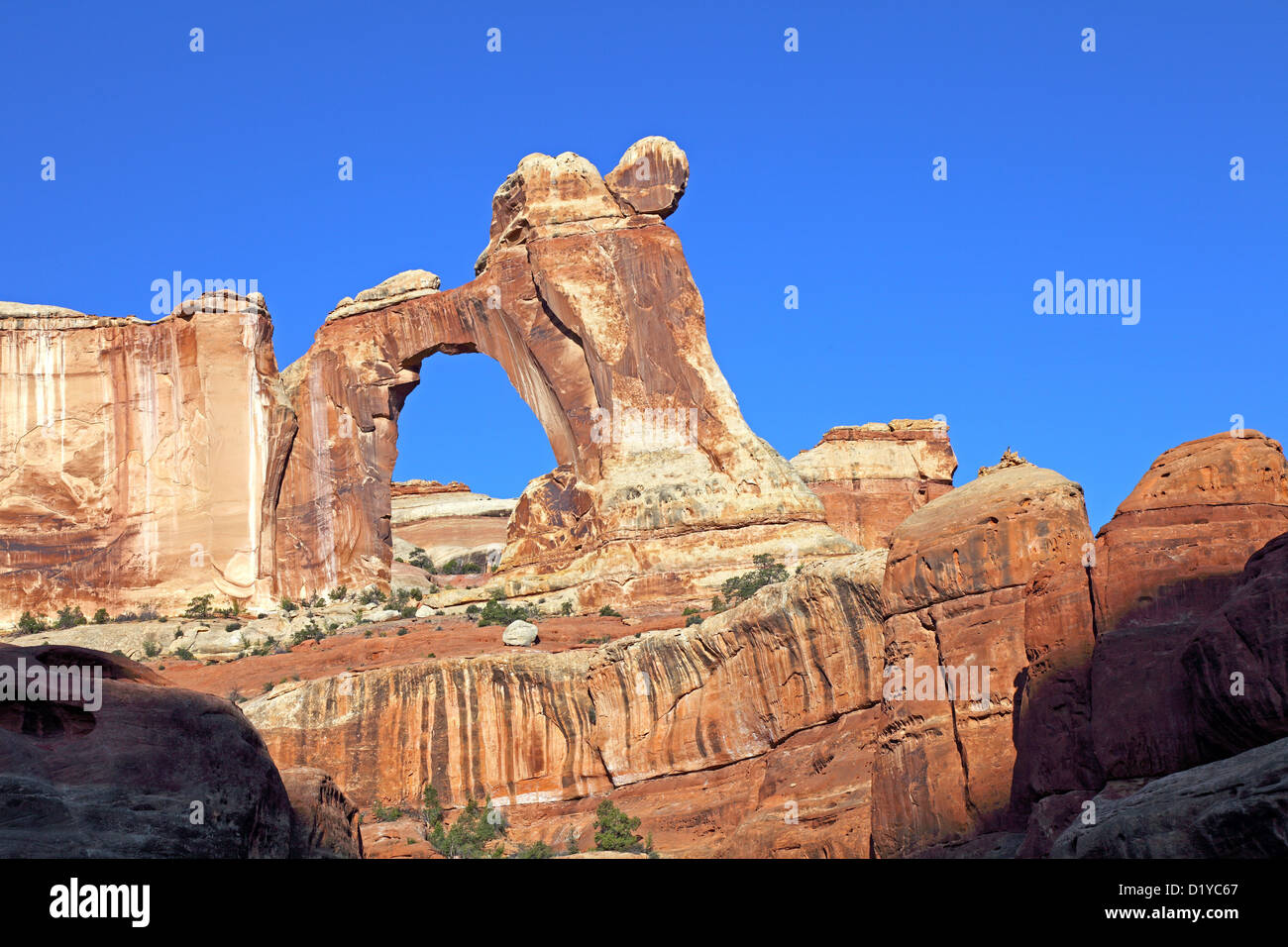 Angel Arch, Salt Creek, Canyonlands Nationalpark, Needles District ...