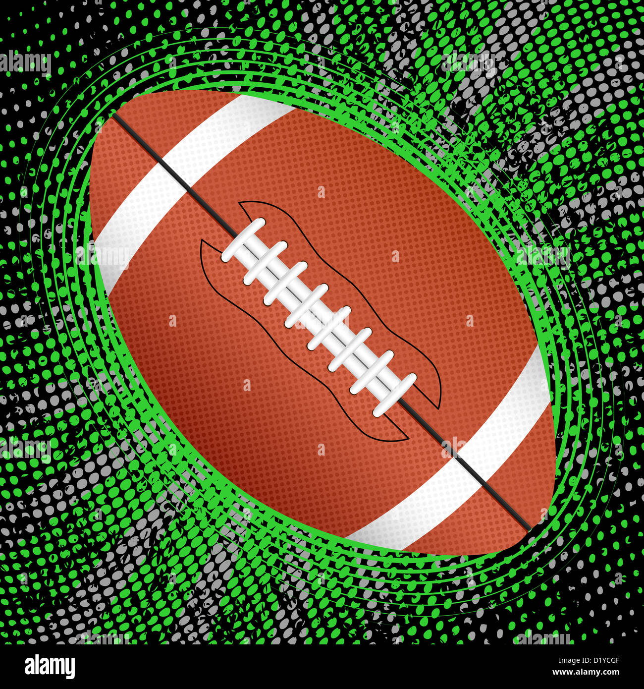 Abstract grunge american football background. Vector illustration Stock ...