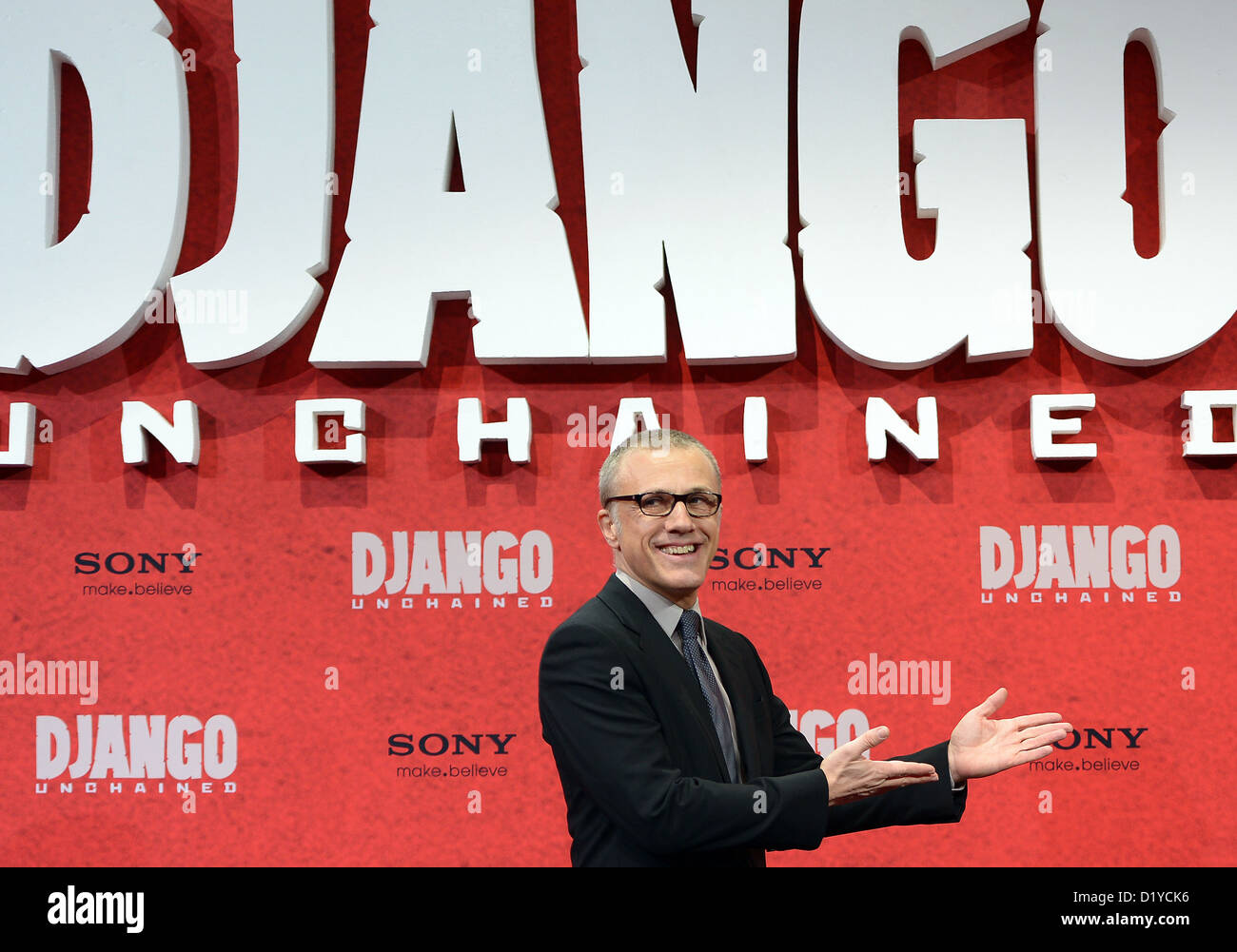 German-Austrian actor Christoph Waltz arrives for the premiere of the ...