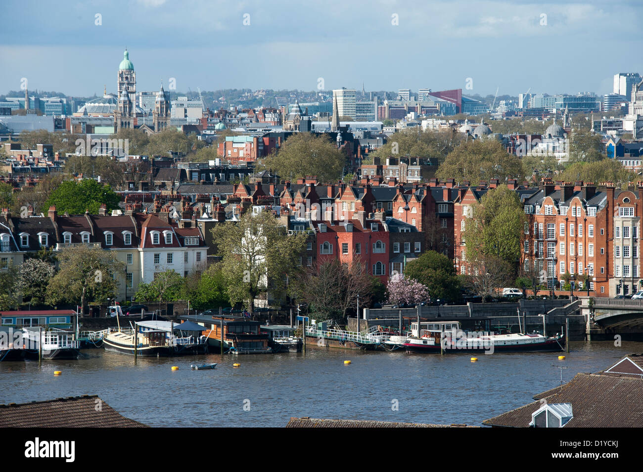 River Thames Chelsea Stock Photo - Alamy