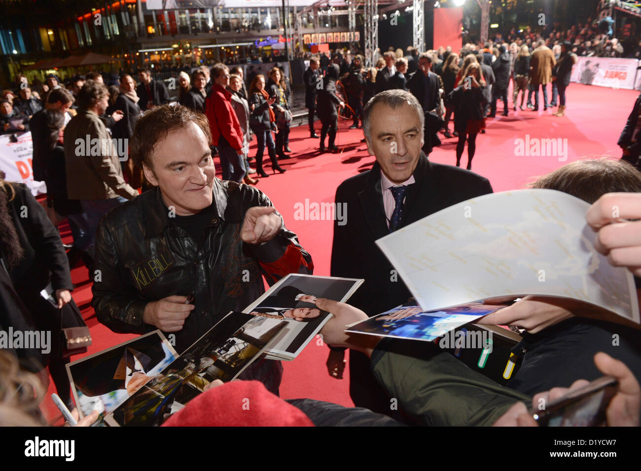 American director Quentin Tarantino arrives for the premiere of the new ...