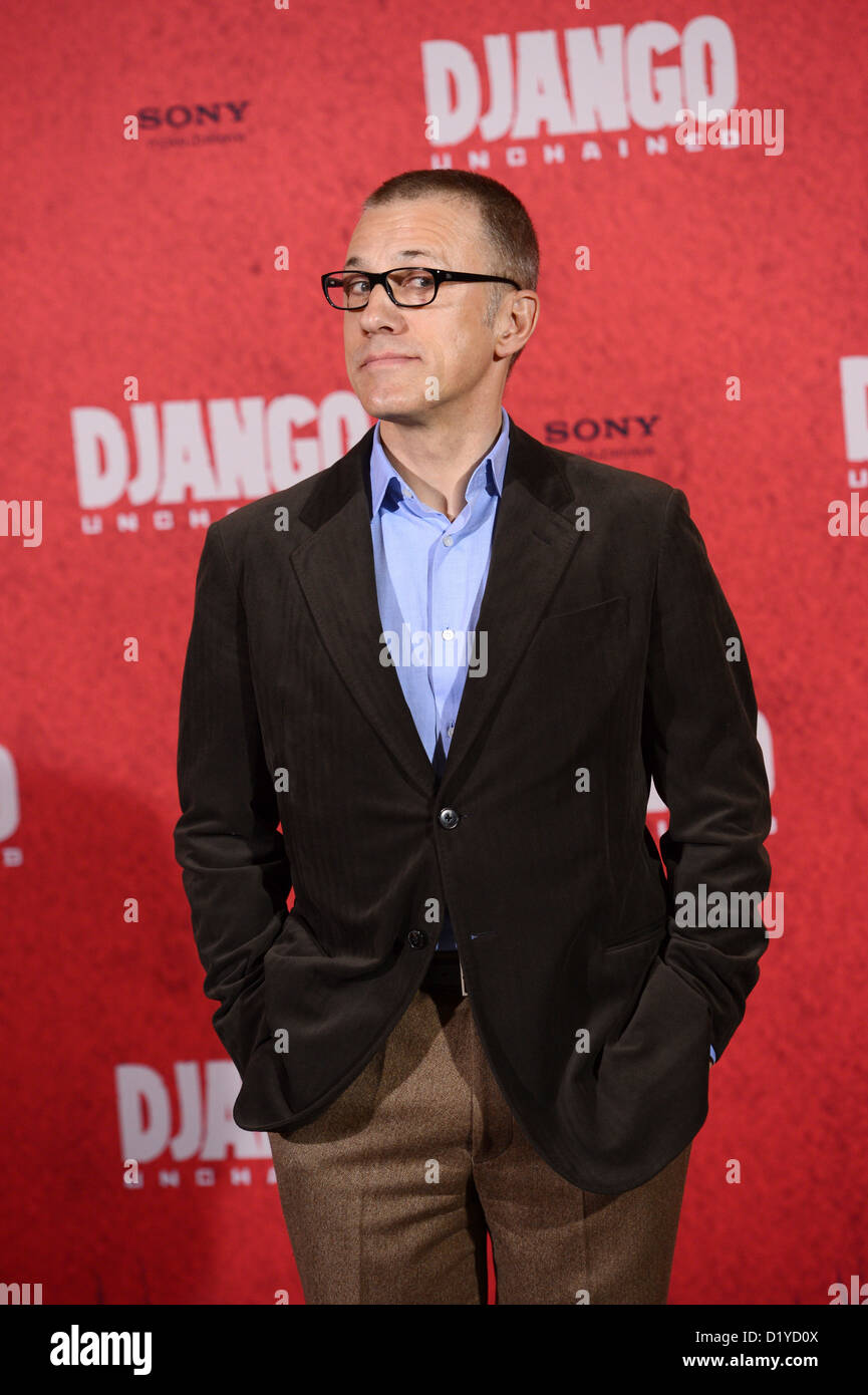 German-Austrian actor Christoph Waltz poses during a photocall for his ...