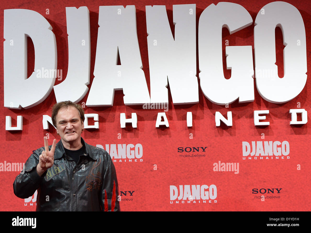 American director Quentin Tarantino arrives for the premiere of the new ...