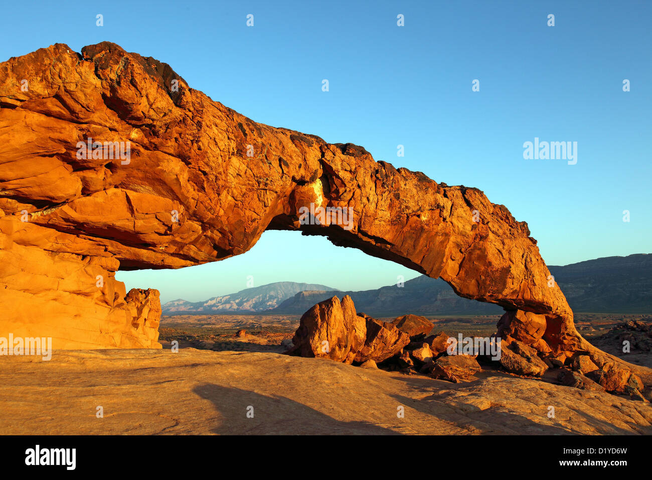 Sunset Arch, Grand Staircase Escalante National Monument, Utah, USA ...