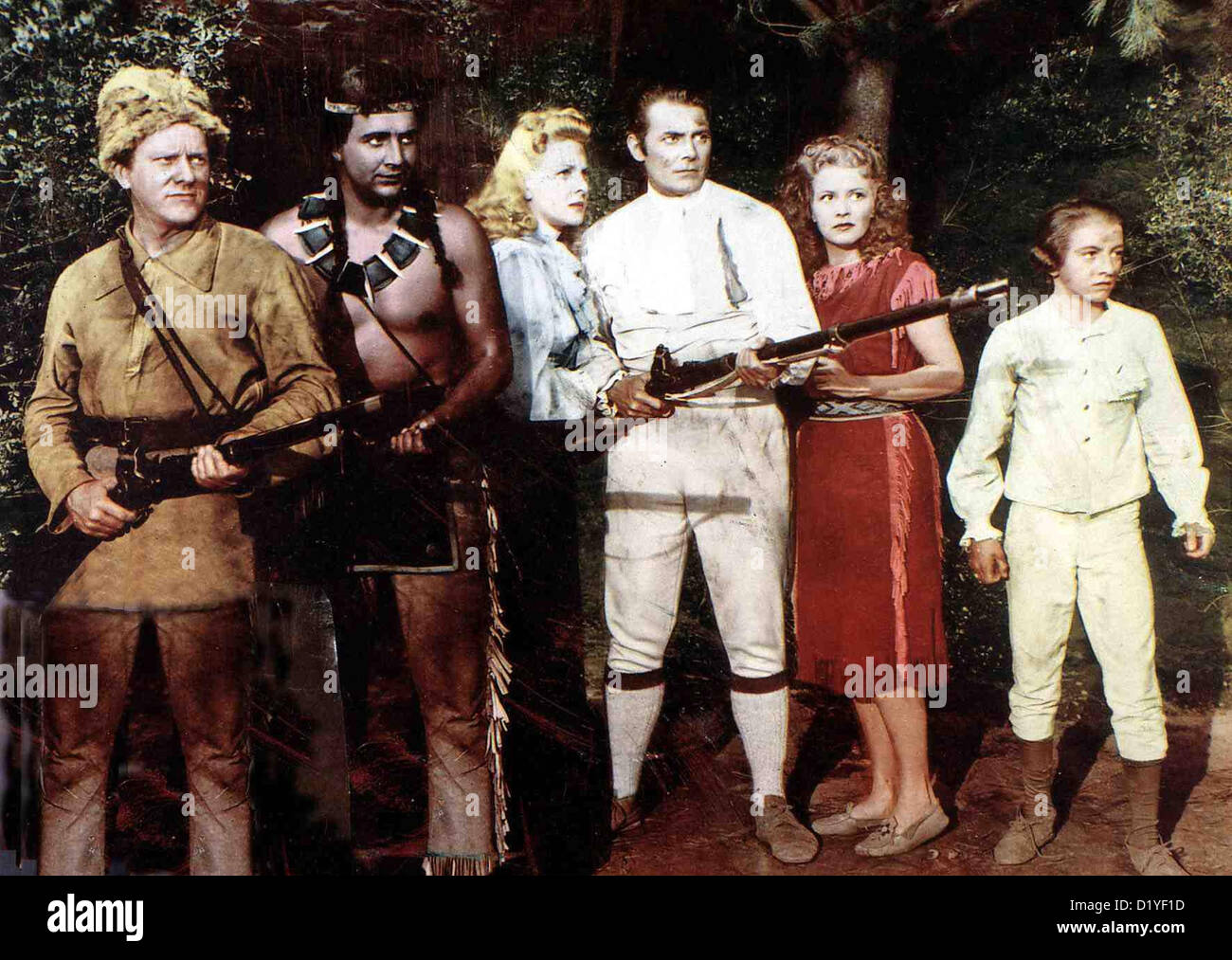 Uncas, Der Letzte Seines Stammes Last Red Men Major Heyward (John Hall ...