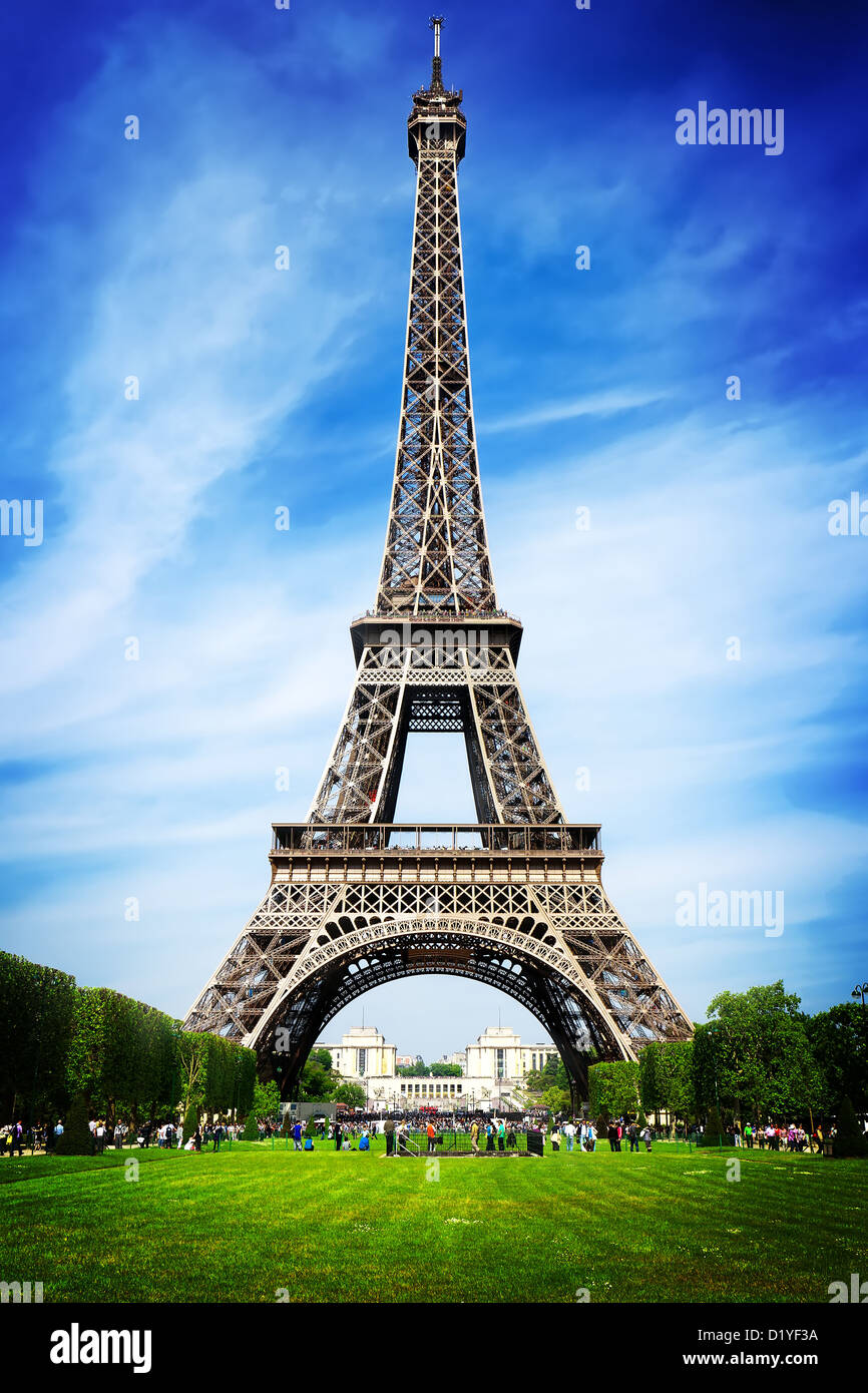Perfect Tower in Paris Stock Photo - Alamy