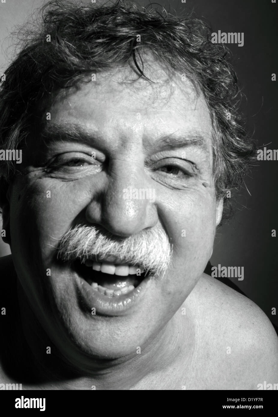 middle-aged man laught Stock Photo - Alamy