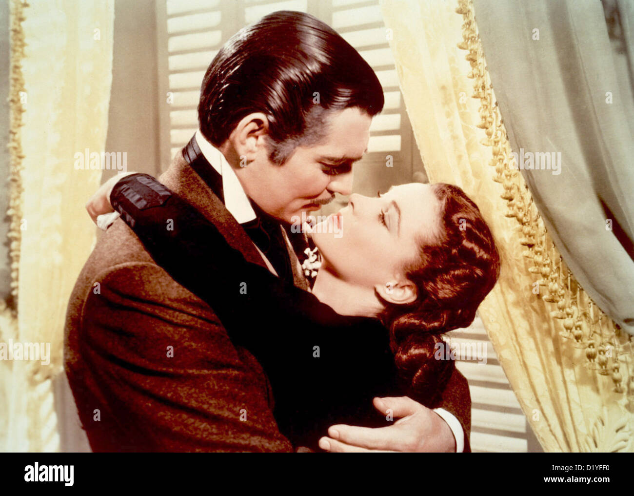 GONE WITH THE WIND 1939 MGM film with Clark Gable and Vivien Leigh Stock Photo - Alamy