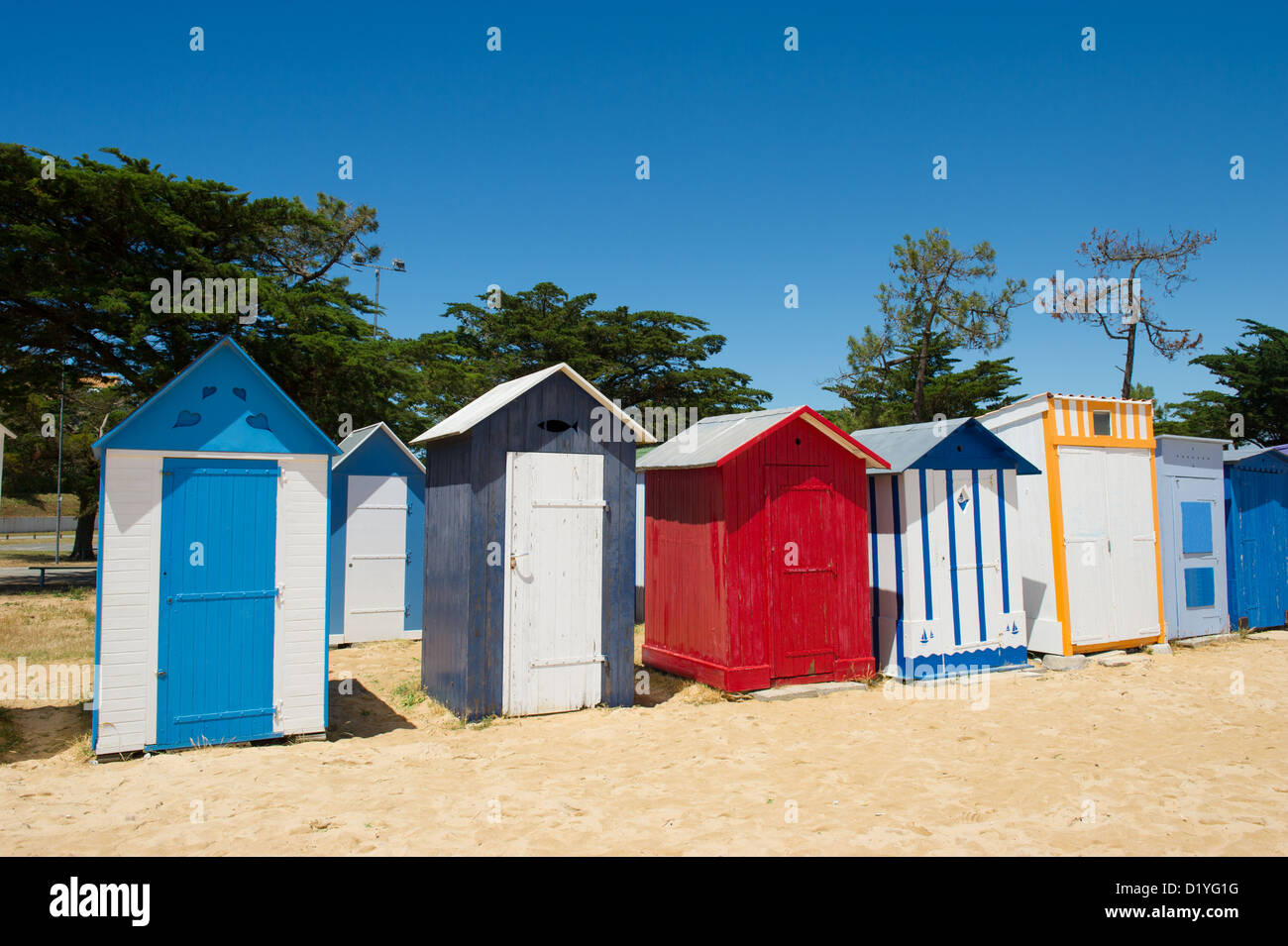 Floating beach huts hi-res stock photography and images - Alamy