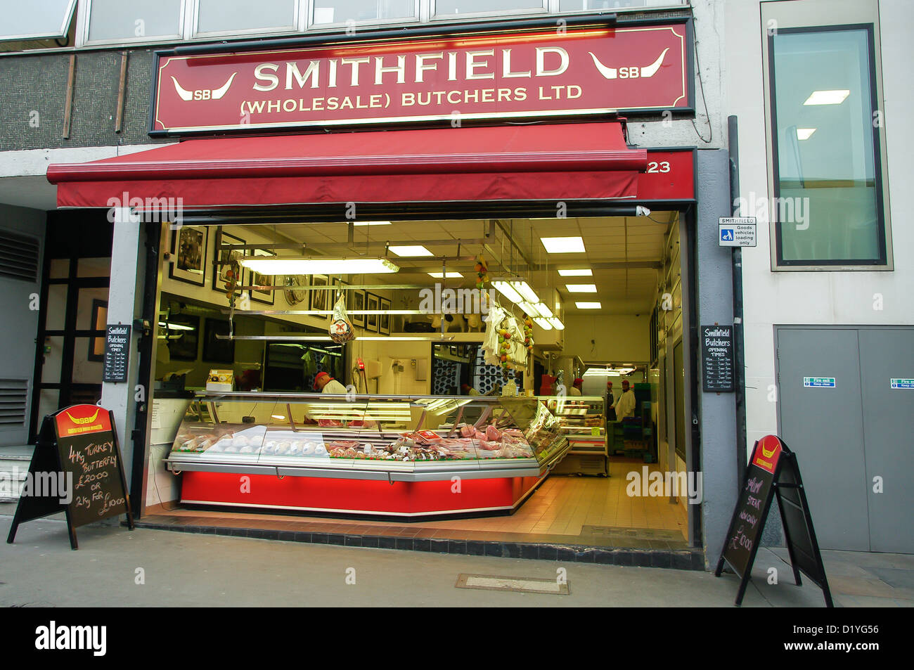 London butchers hi-res stock photography and images - Alamy