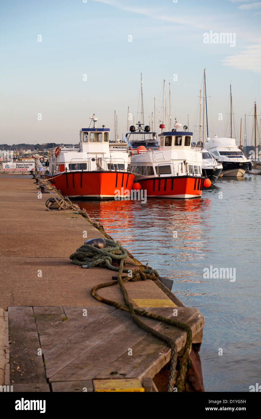 Poole harbour fishing boats hi-res stock photography and images - Alamy