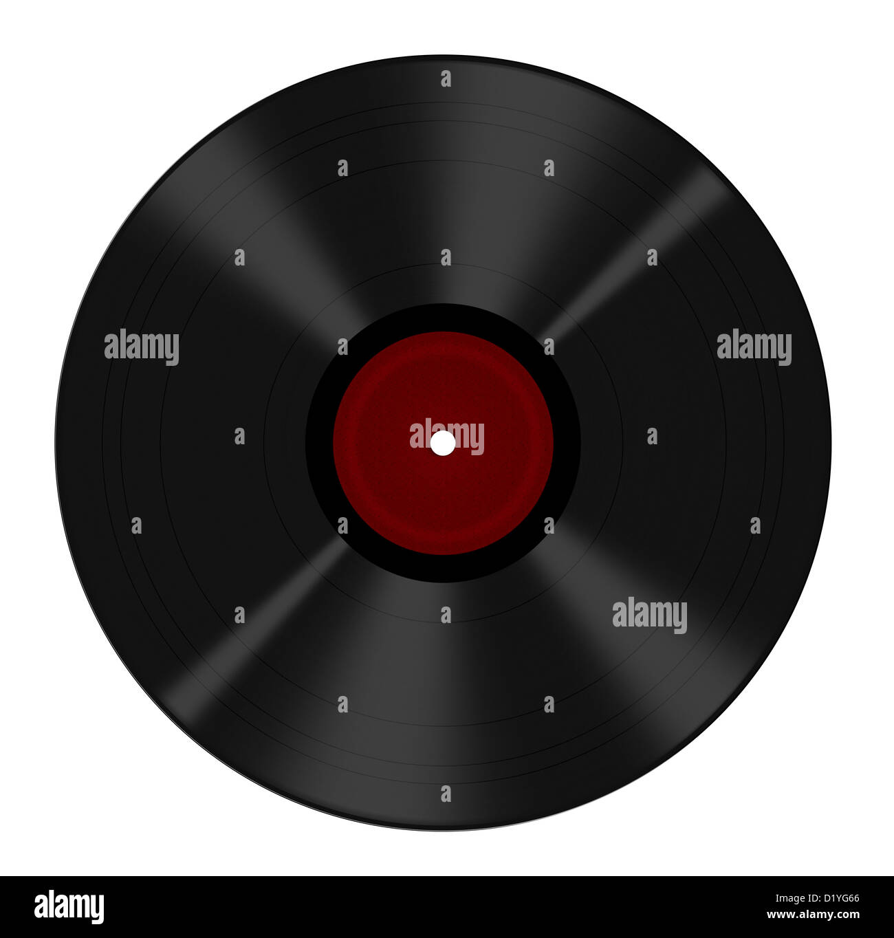 Old style gramophone record over white Stock Photo - Alamy