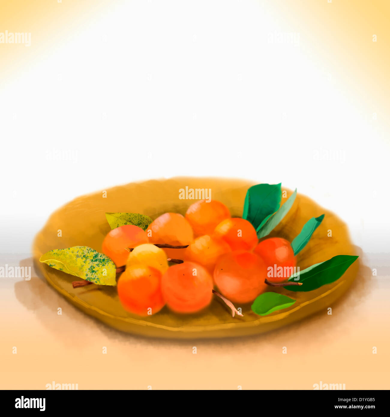 South korea persimmons hi-res stock photography and images - Alamy