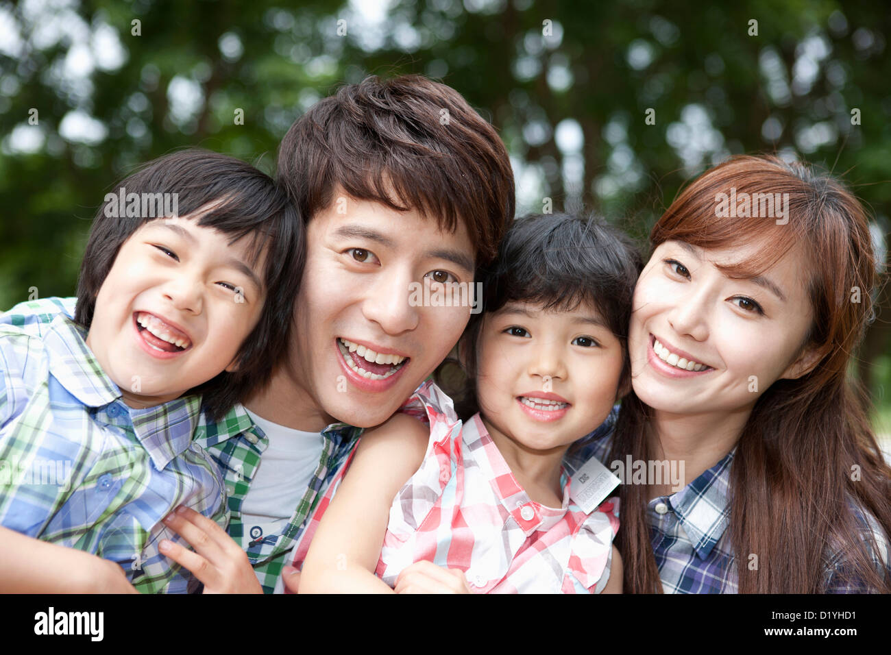 happy family photo Stock Photo - Alamy