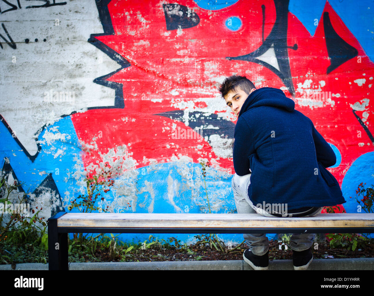 Graffiti model hi-res stock photography and images - Alamy