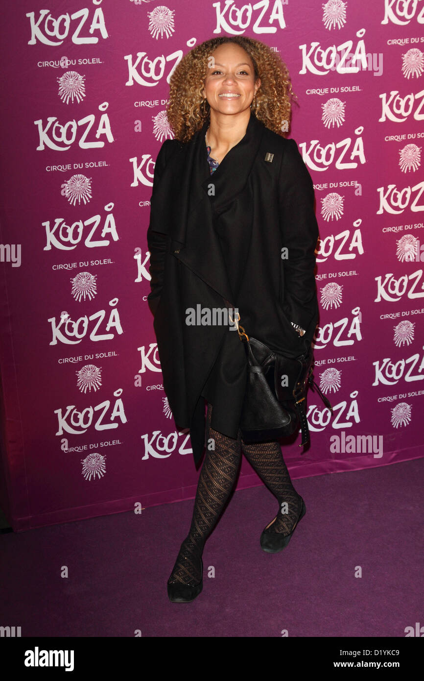 Angela Griffin at the VIP Night for Cirque du Soleil's new production ...