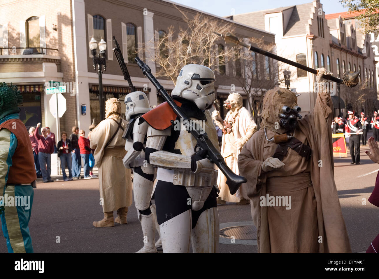 Sandtroopers Stormtroopers Star Wars Characters in 2013 Gator Bowl ...