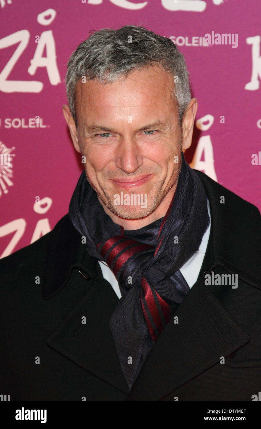 Mark Foster at the VIP Night for Cirque du Soleil's new production ...
